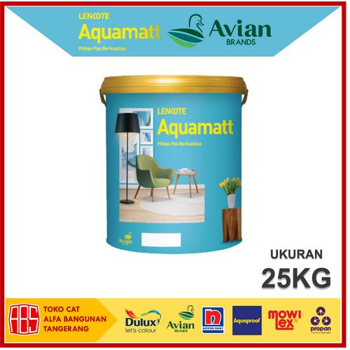 Jual Cat Lenkote Aquamatt 25KG by Avian Brands - Cat Tembok Interior ...