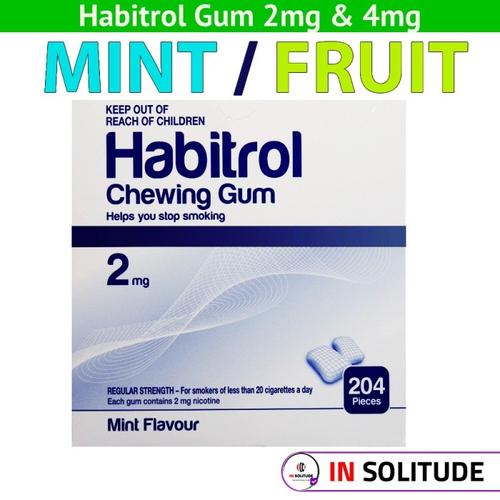 Jual Permen Nikotin Nicotine Gum 2mg & 4mg Mint & Fruit Flavor - 4mg ...