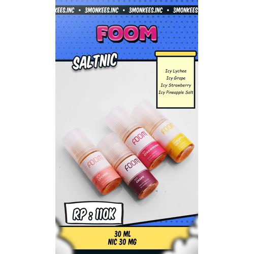 Jual FOOM SALT FRUITY ICY SERIES 30ML - 30MG - ICY GRAPE - Kota Bandung ...