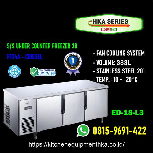 Jual UNDERCOUNTER FREEZER 3D KAPASITAS 383 L, P.180 cm, LEBAR 75 CM ...