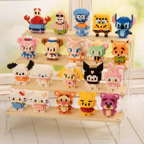 Jual Mainan Mini Brick Karakter / Balok Susun Mini / Building Box ...