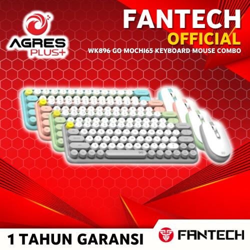 Promo Fantech GO MOCHI 80 65 Combo Set Keyboard Mouse Wireless Blue ...
