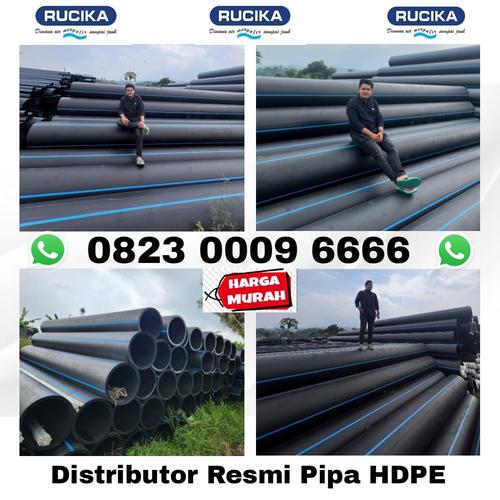 Jual Pipa hdpe rucika batangan panjang 6 meter | Pipa hdpe ukuran 12 ...