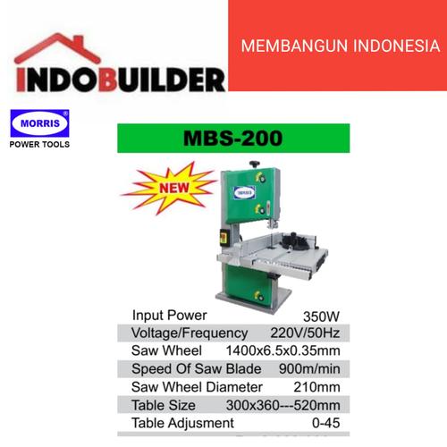 Jual MORRIS MBS 200 MESIN BAND SAW - Kab. Tangerang - Indo Builder ...