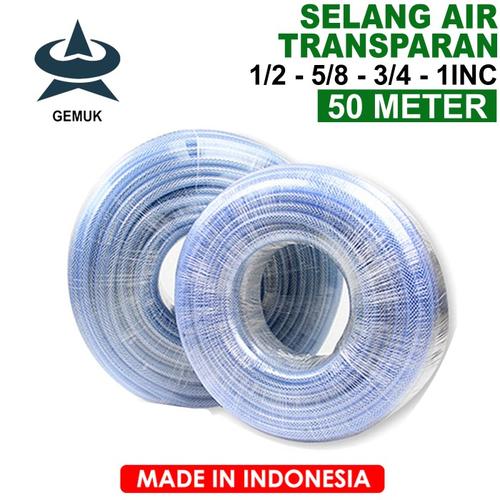 Jual YIKUO Selang Air 50 Meter 1/2 5/8 3/4 1 Inch Selang Benang ...