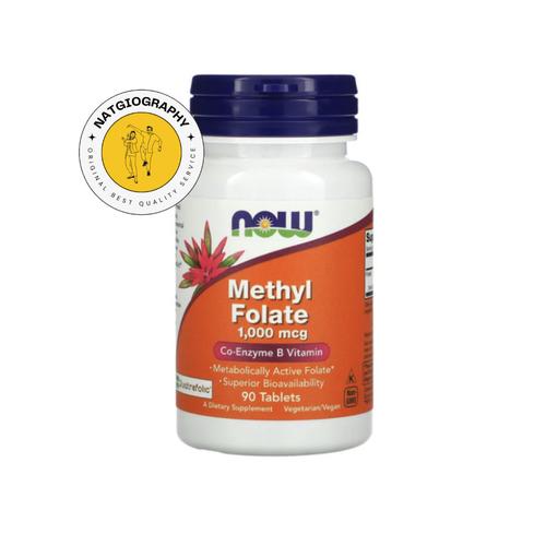 Jual NOW Foods Methyl Folate 1000 mcg 90 Tablets - Jakarta Utara ...