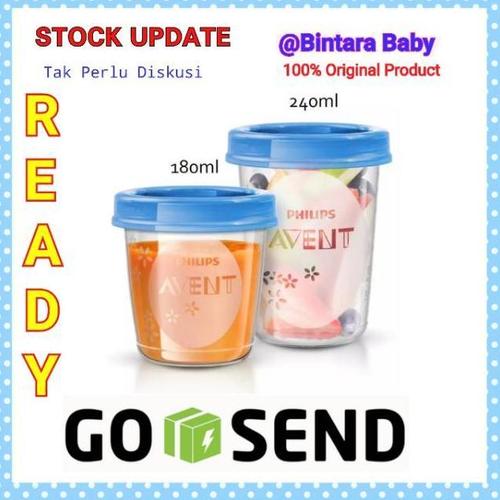 Jual Trending Original S Avent Storage Cup / Penyimpan Asi Mpasi Avent ...