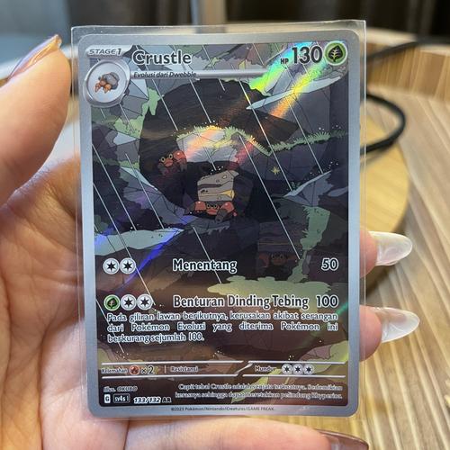 Jual Kartu Pokemon TCG Crustle AR SV4s 133/132 - Kota Tangerang ...