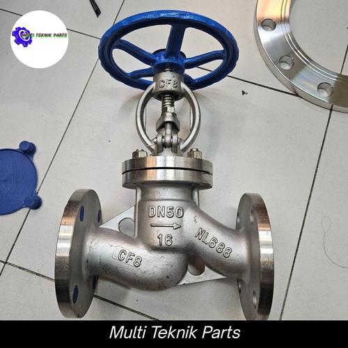 Jual Globe Valve Steam Stainless 304 Pn16 2" inch DN50 - Jakarta Barat ...