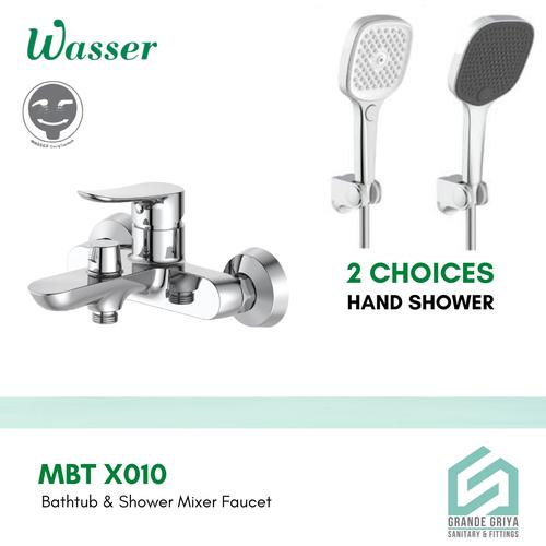 Jual Wasser Kran Panas Dingin Bathtub Shower Mixer MBT X010 Set Hand ...
