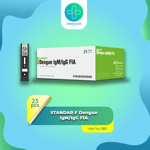 Jual Test Demam Berdarah DBD SD Biosensor F Dengue IgG/IgM FIA isi 25 ...