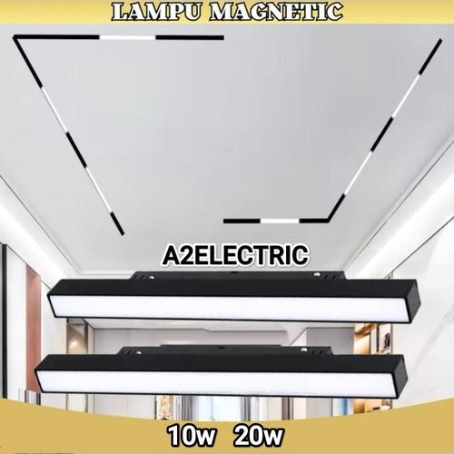 Jual Lampu magnetic light linear track light linear magnetic - 20w ...
