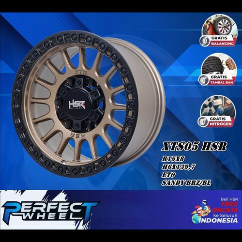 Jual Velg Racing Hsr Xts05 Ring 15 Untuk Mobil Blazer Ranger Hilux Dc ...