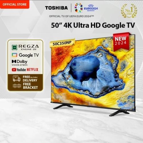 Jual Toshiba 4K UHD Google TV 50 inch 50C350NP New Model - Kota Medan ...