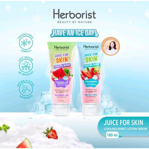 Jual HERBORIST Juice For Skin Cooling Burst Body Lotion Serum ...