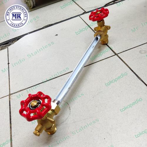 Jual Level Gauge - Water Gauge 1/2" Inch X 40cm - SightGlass Custom ...