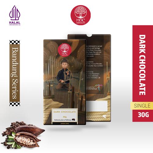 Promo Dark Chocolate - MOC Chocolate Bandung Series 30gr (Single ...