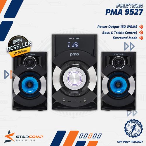 Promo POLYTRON Speaker Bluetooth 9527 Radio FM PMA 9527 / PMA9527 Cicil 0% 3x - Kab. Sleman ...