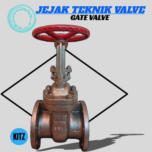 Jual GATE VALVE KITZ STAINLESS 1/2" INCH DN15 JIS 10K SS304 STAINLESS STEEL 304 AS NAIK JIS 10K ...