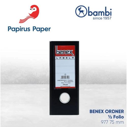 Jual Bambi Binder Ordner Ring Mekanik A5 Kwitansi 76 mm / Bambi Lever ...