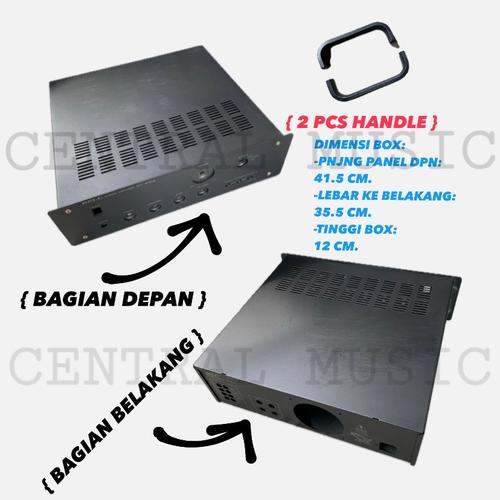 Jual BOX POWER AMPLIFIER BELL MC-200A HITAM FULL BESI HIGH QUALITY ...