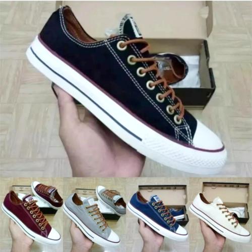 Jual sepatu all star converse premium low/pendek sepatu sekolah pria ...