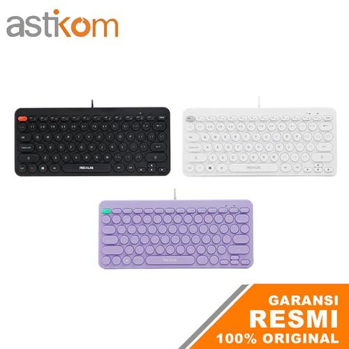 Jual Rexus Mini Keyboard Office K258 Wired - Black - Kota Denpasar ...