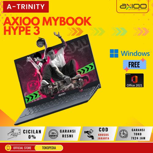 Promo Axioo MyBook HYPE 3 i3-1005G1 RAM 8GB 256GB SSD 14" FHD IPS Win11 ...