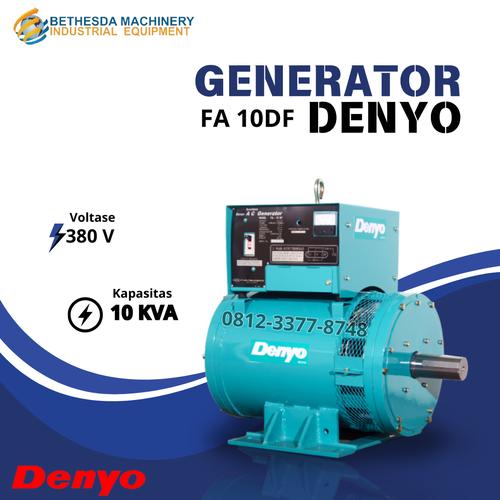 Jual Jual Generator Denyo 10 Kva 3 Phase Dinamo Listrik 10Kva FA 10DF ...