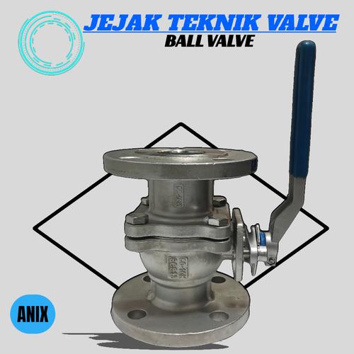 Jual BALL VALVE ANIX 2" INCH FLANGE 10K SS304 STAINLESS - Jakarta Barat ...