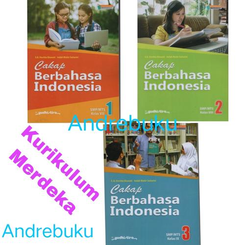 Jual Buku Original Cakap Berbahasa Indonesia SMP Kelas VII VIII IX 7 8 9 Kurikulum Merdeka ...