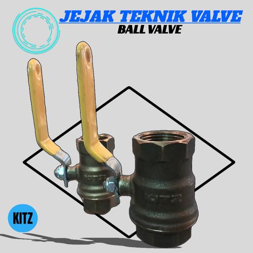 Jual BALL VALVE KITZ KUNINGAN 1 1/4" INCH DN32 600 WOG / 150WSP SZA FULL PORT FIG SZA DRAT BSPT ...