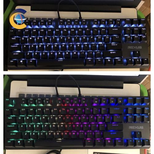 Promo Rexus MX9 Legionare Mechanical Customizable RGB Gaming Keyboard ...