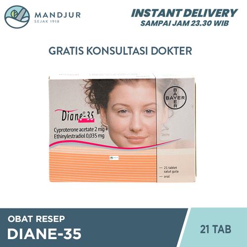 Jual Diane-35 21 Tablet / Pil Kontrasepsi / Pil Kb - Jakarta Pusat ...