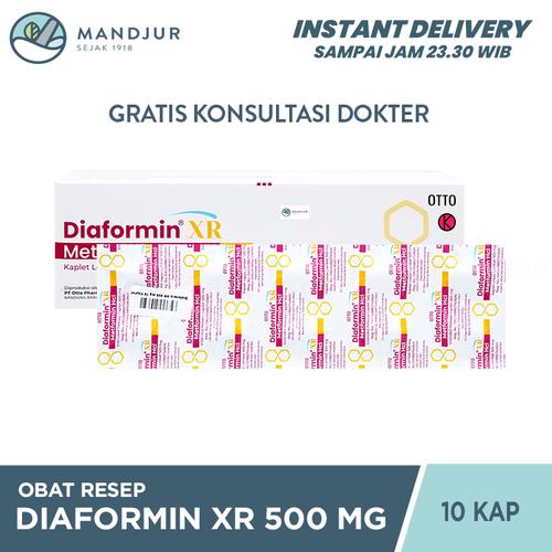 Jual Diaformin XR 500 mg 10 Kaplet / Obat Diabetes - Jakarta Pusat ...