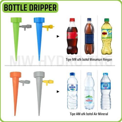 Jual alat pertanian taman garden irigasi tetes dengan botol / bottle ...