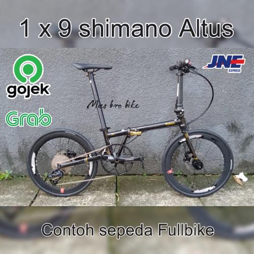 Jual Sepeda lipat fnhon gust 20 Shimano Altus 1x9 speed - Jakarta Barat ...
