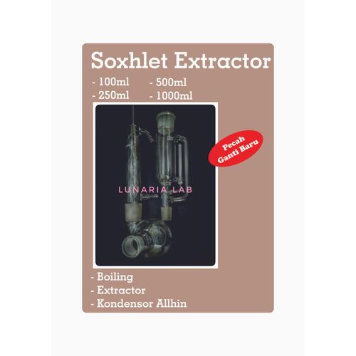 Jual Soxhlet Extractor Merk Pyrex - 100ml - Kab. Bandung - Lunaria Lab ...