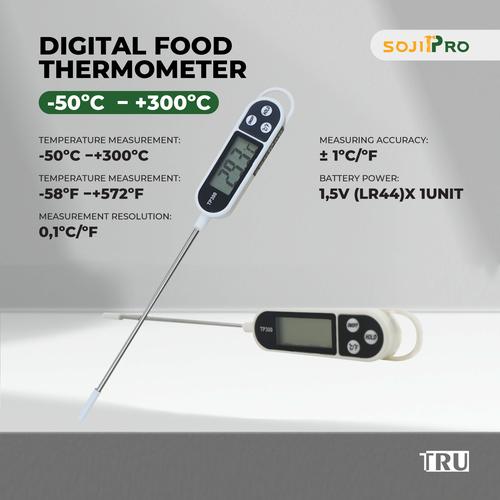 Jual Termometer Digital Thermometer Dapur Makanan Waterproof - SJP3007 ...