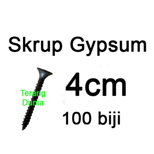 Jual Skrup Gypsum 4cm Sekrup Gipsum 4cm Skrup Gipsum 4cm Baut Gipsum ...
