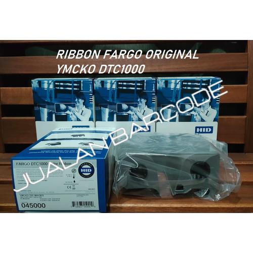 Jual Ribbon Ymcko Printer Fargo DTC1000 PN 45000 045000 RIBBON WARNA ...