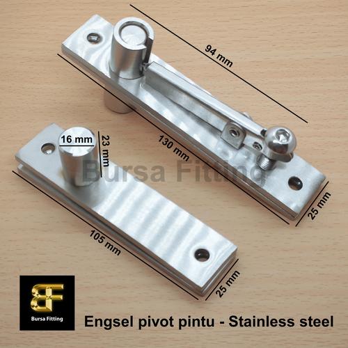 Jual Engsel pivot pintu rumah stainless steel / engsel pintu putar ...