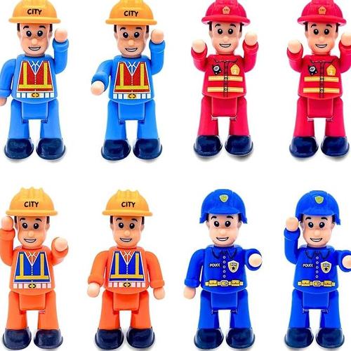 Jual 8 Piece Community Helpers Toys_ People Figures Kids City_Edition ...