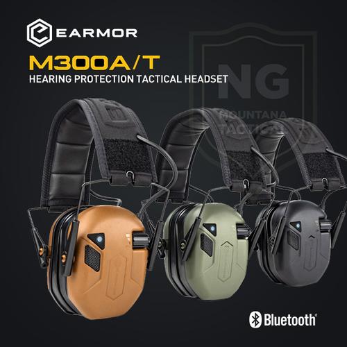 Jual Earmor M300T M300A Bluetooth Hearing Protection Tactical Headset ...
