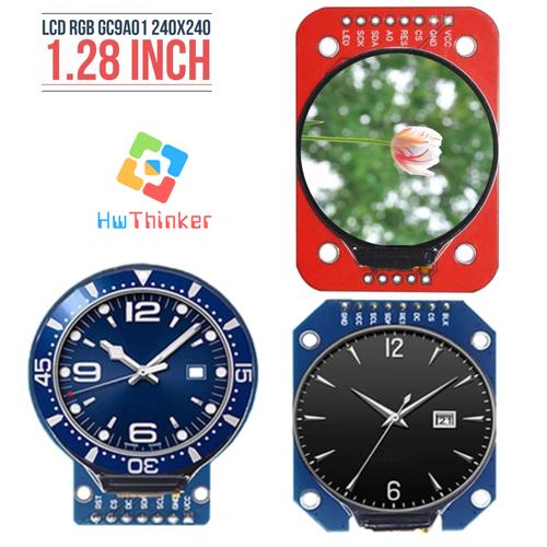 Jual Modul TFT Display 1.28 Inch LCD Round RGB 240*240 GC9A01 240x240 ...