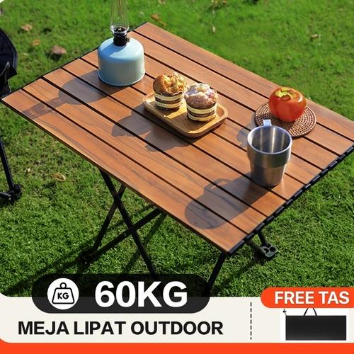 Jual TrailTop Meja Camping Lipat Baja Karbon Meja Lipat Outdoor - Warna ...
