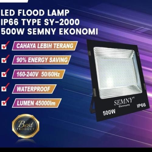 Jual SEMNY lampu led sorot tembak 30w 50w 100w 200w 300w 500w jalan ...