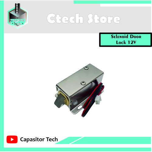 Jual Solenoid Door Lock 12v Selenoid Door Lock 12VDC Electronic Arduino ...