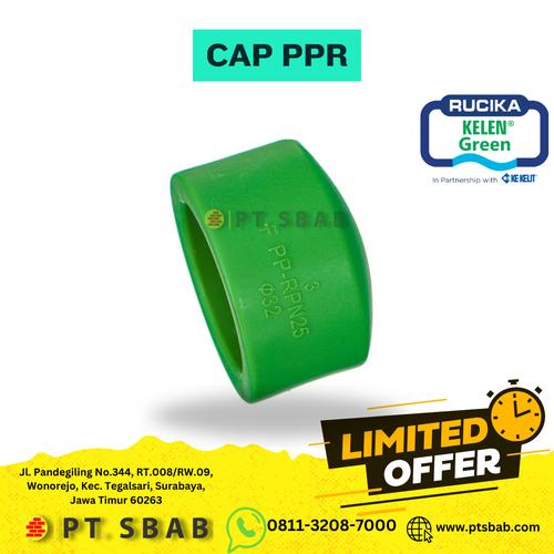 Jual Cap Fitting PPR Rucika Kelen Green - 110mm - Kota Surabaya - SURYA ...