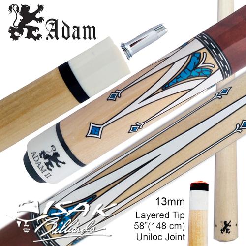 Jual Adam II Pool Cue Series BR01 - Premium Maple Stick Billiard Stik ...
